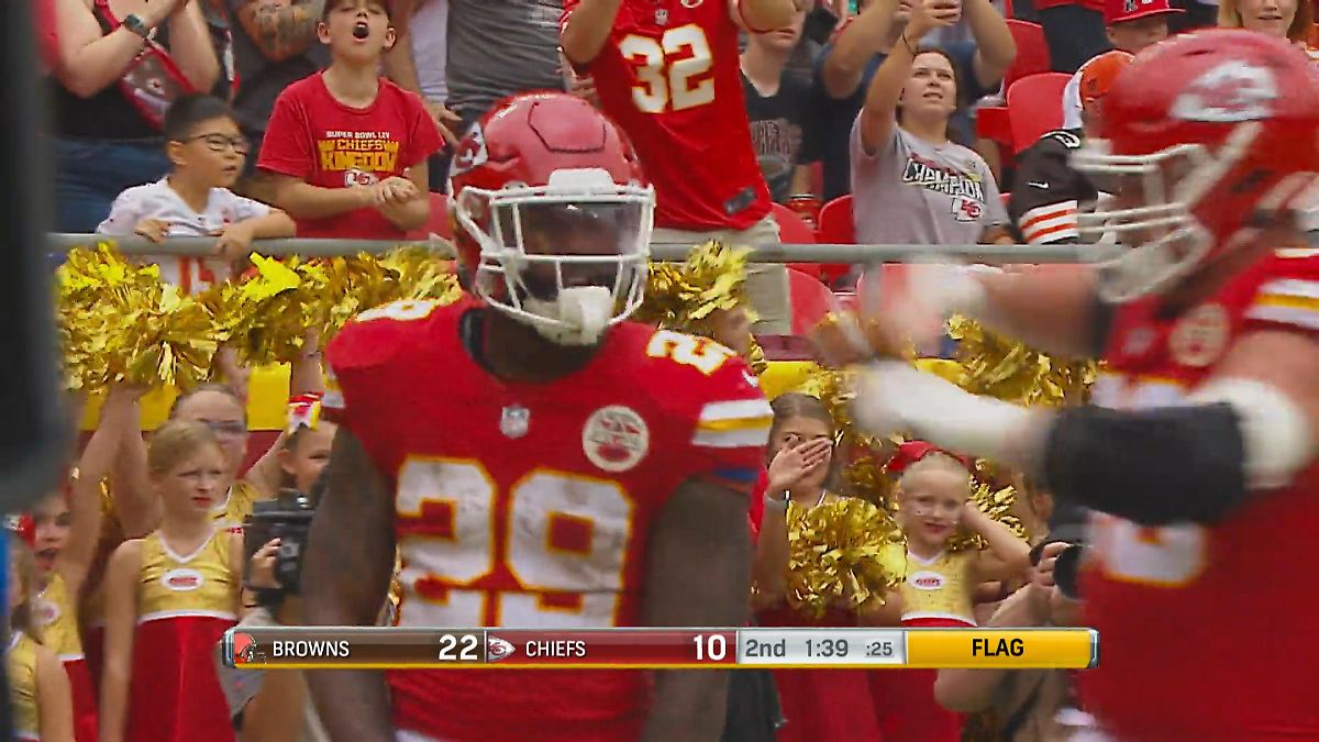 Die Chiefs drehen auf: Perine mit dem zweiten Touchdown für Kansas