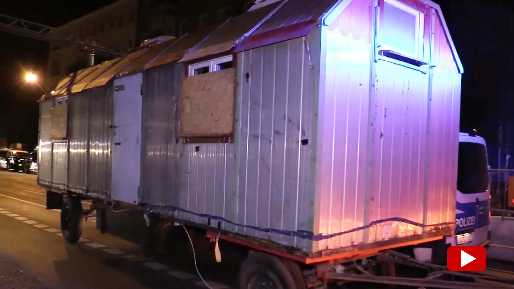 RAF: Ermittler transportieren mutmaßlichen Garweg-Bauwagen