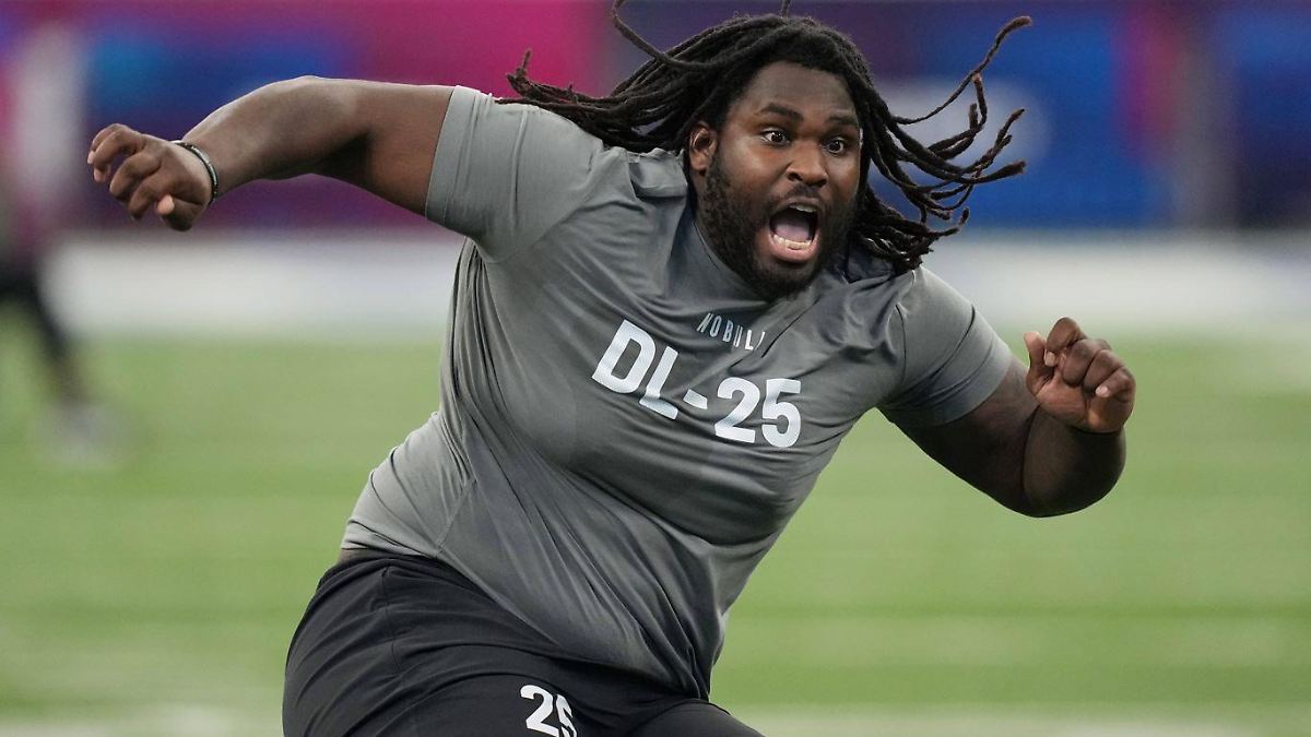 NFL Draft 2024: NFL-Hoffnung T'Vondre Sweat nach Fahrerflucht im Knast!
