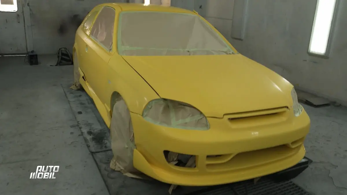 Gelber Flitzer: Der Honda Civic wird ein ganz neues Auto!