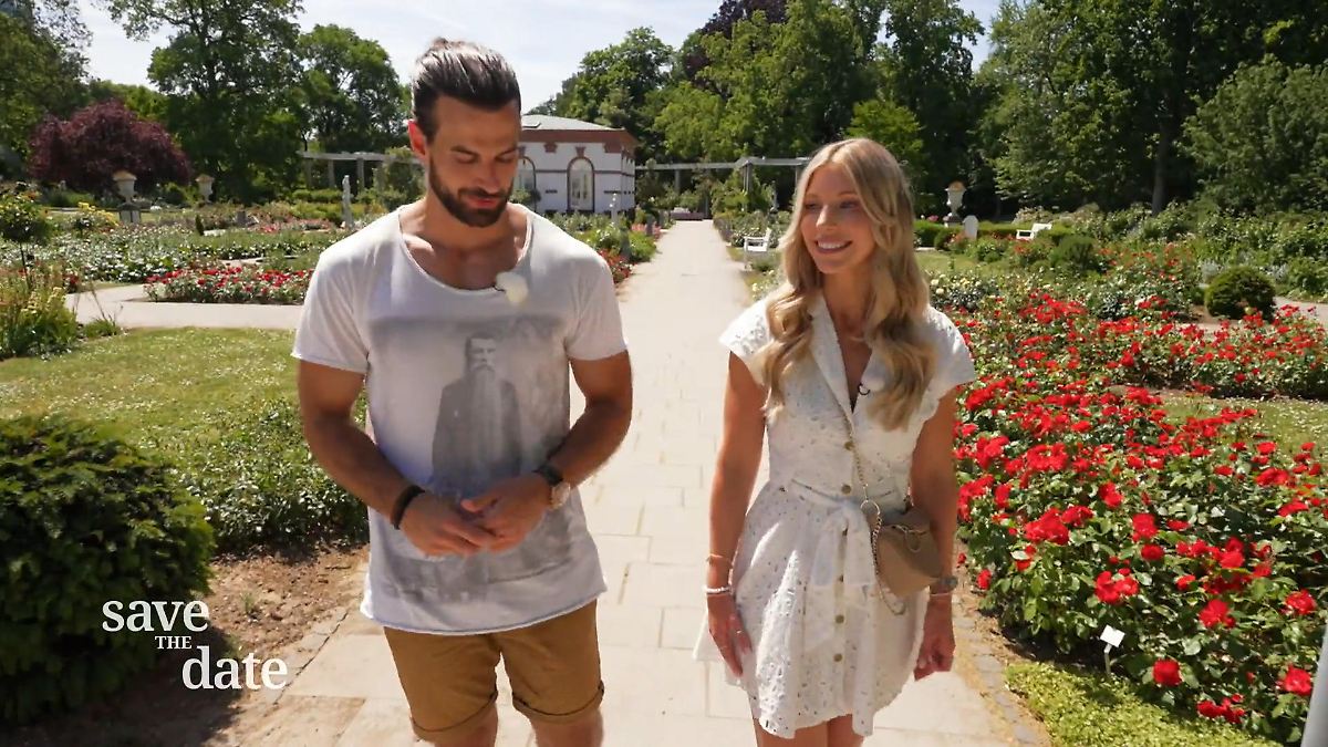 Schönes Paar: Daniel und Lara lernen sich kennen