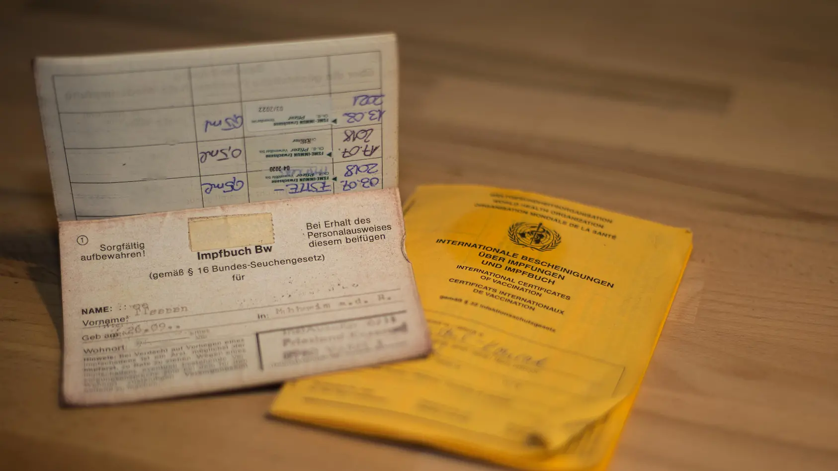 Wie ist mein Impfstatus? Eine gute Frage