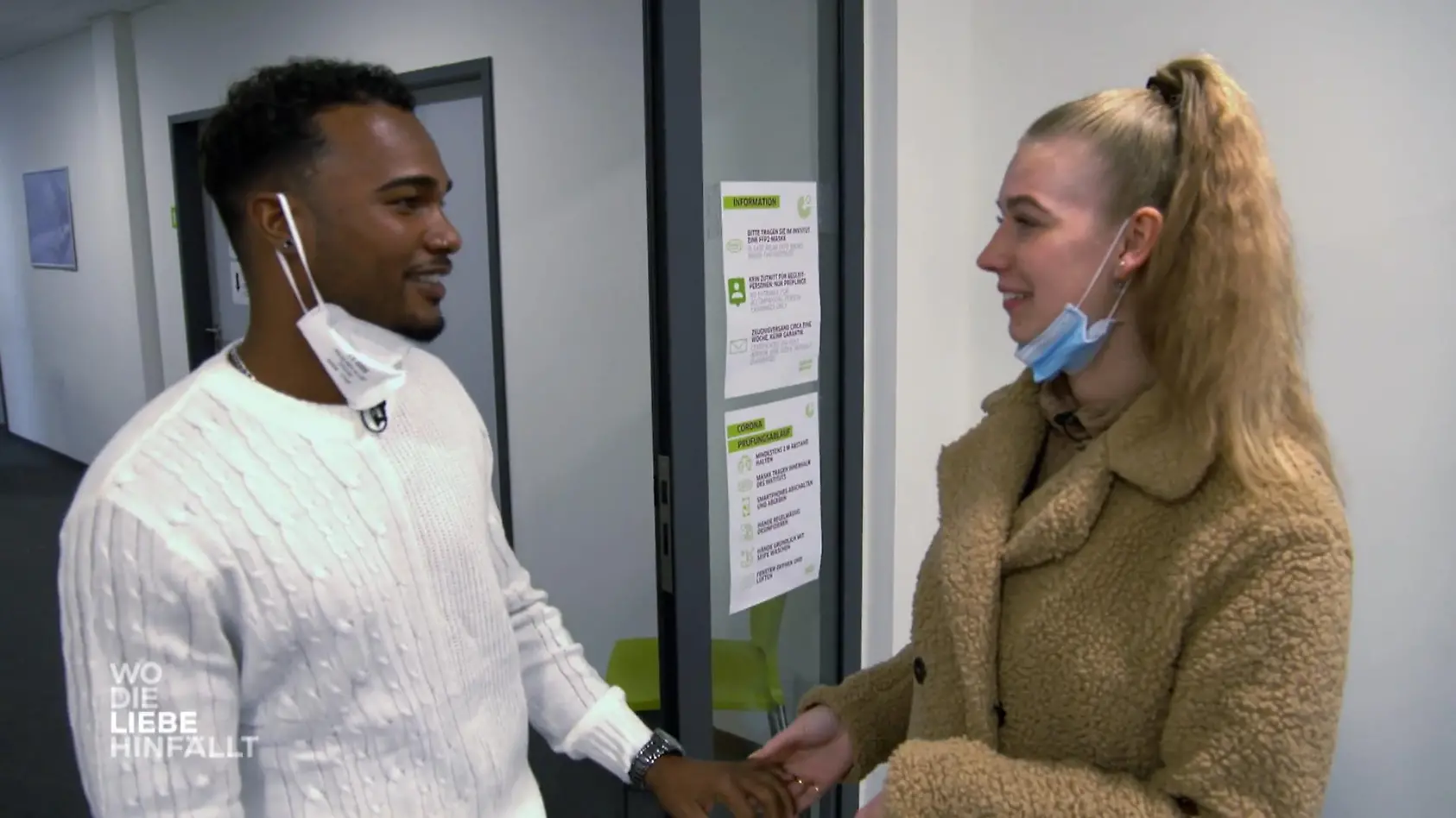 Hoffen und zittern: Wird er die Prüfung bestehen?