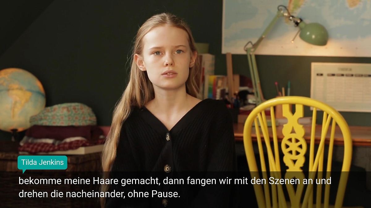 Am Set von "Mirella Schulze rettet die Welt": Tilda Jenkins im Interview