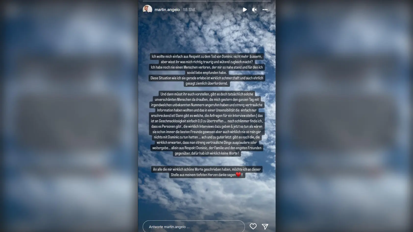 Trauer um Dominic Smith (†33): Darum platzt "Prince Charming"-Star ...