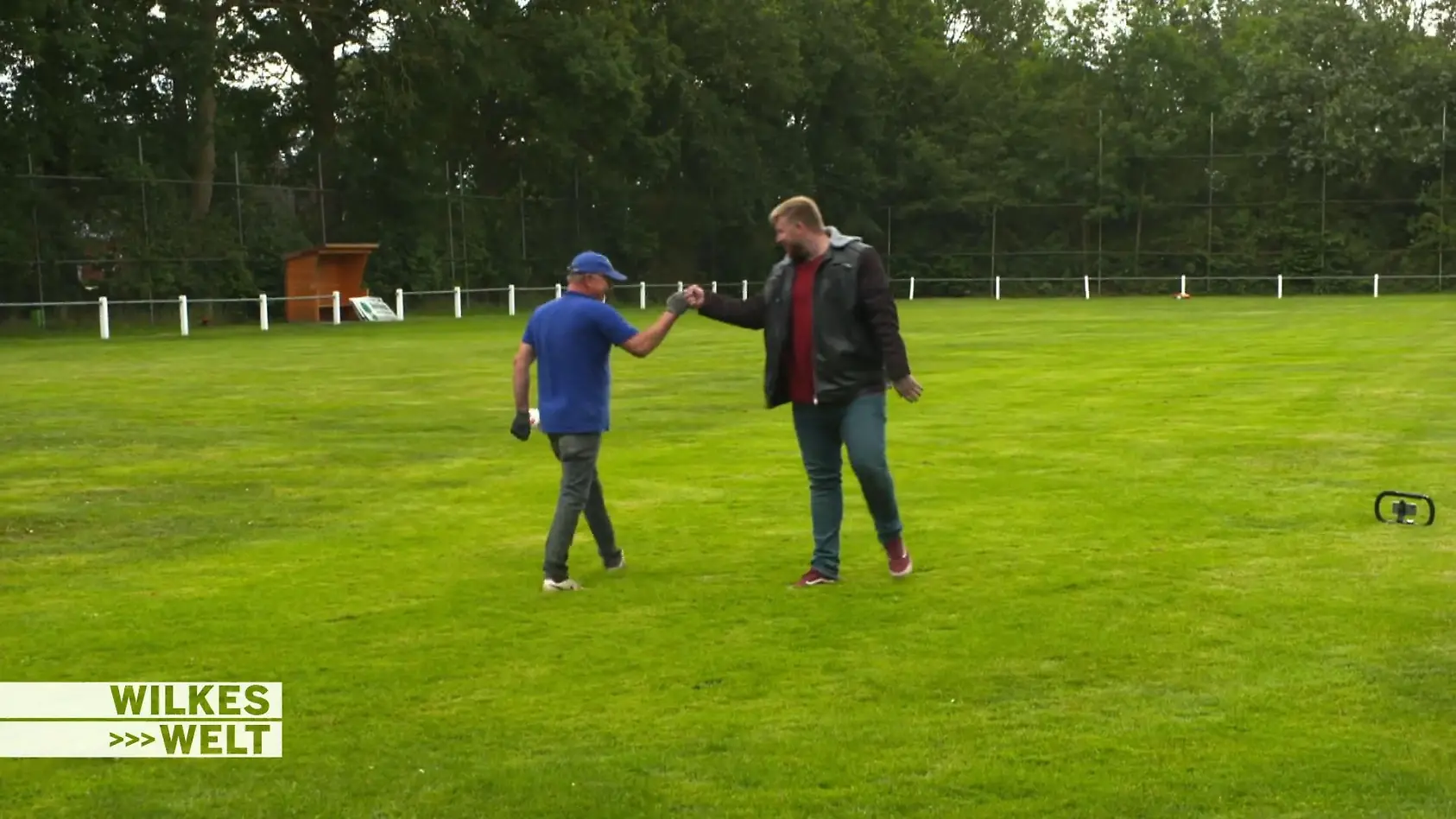 Pause muss sein: Wenn Udo und Wilke kicken...