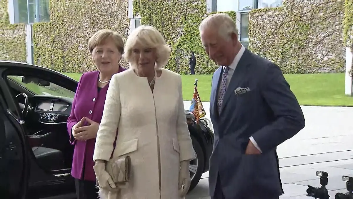 Charles & Camilla: Die Royals bei Angela Merkel