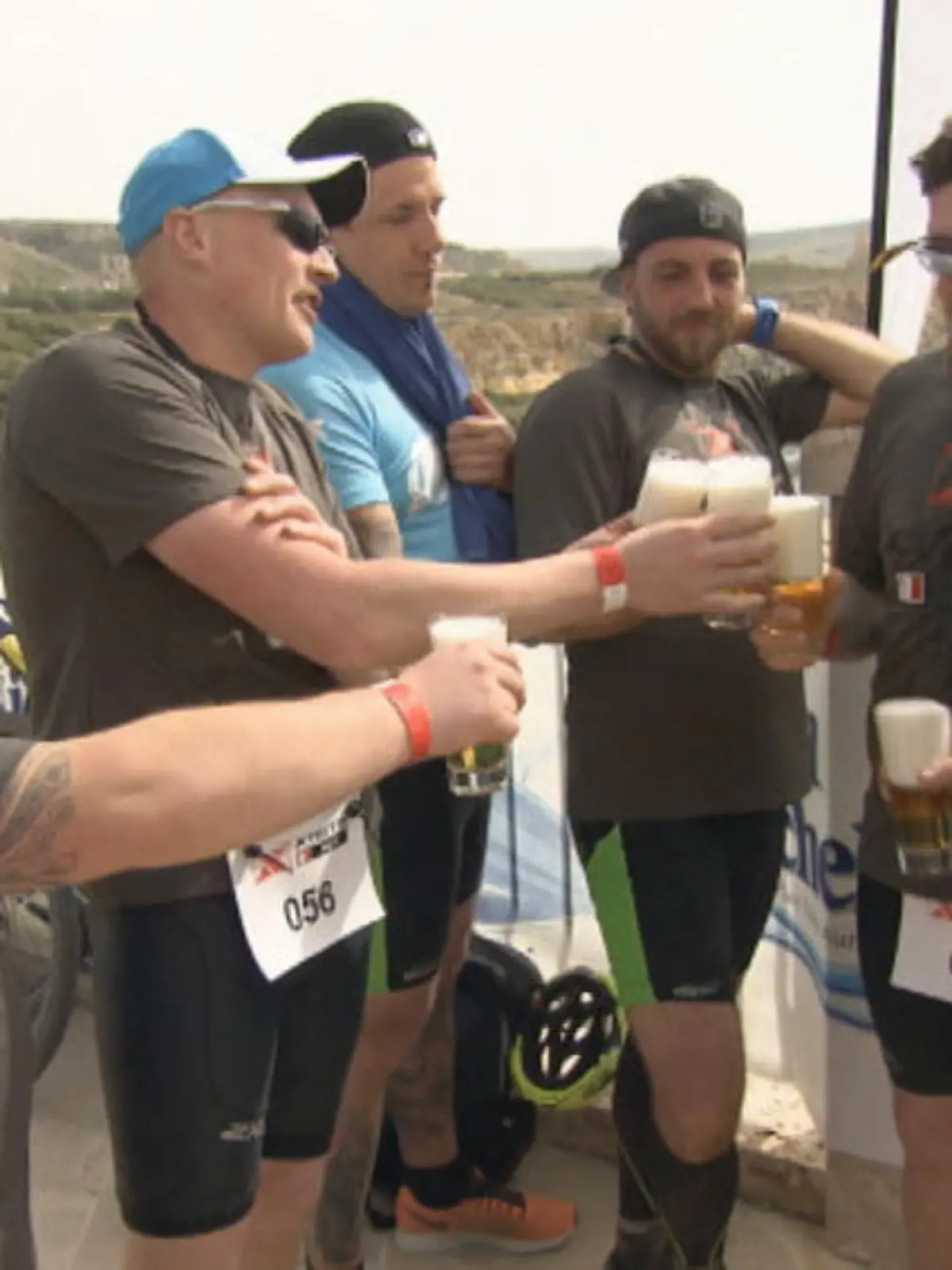 Die Zeit für das Training ist mehr als knapp: Die "Echten Männer ...