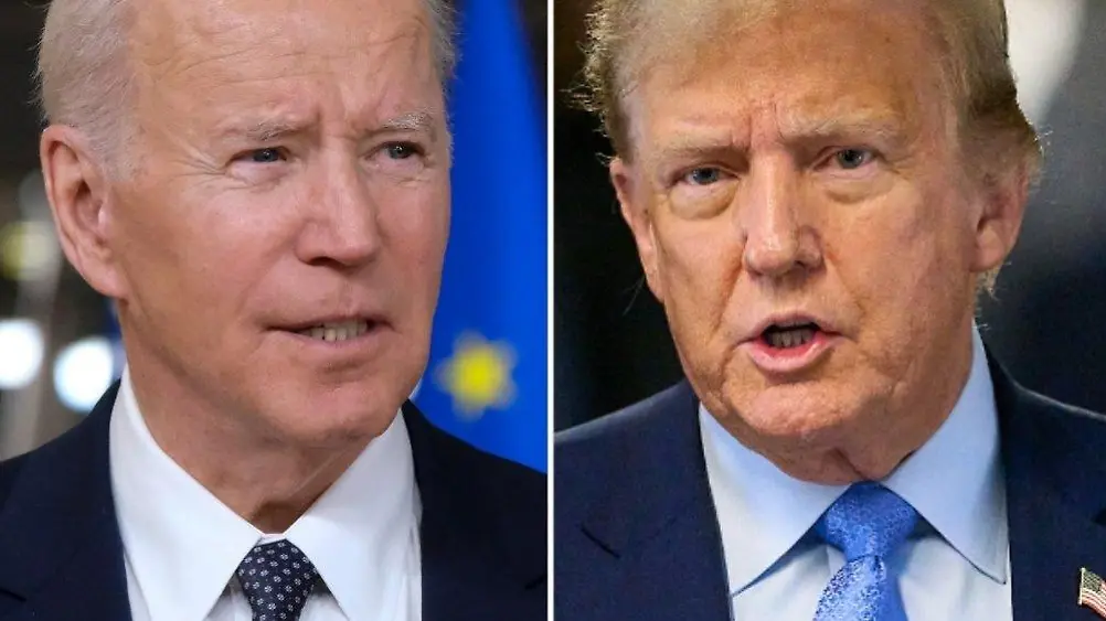 Showdown zwischen Biden und Trump: Zwei TV-Duelle vereinbart