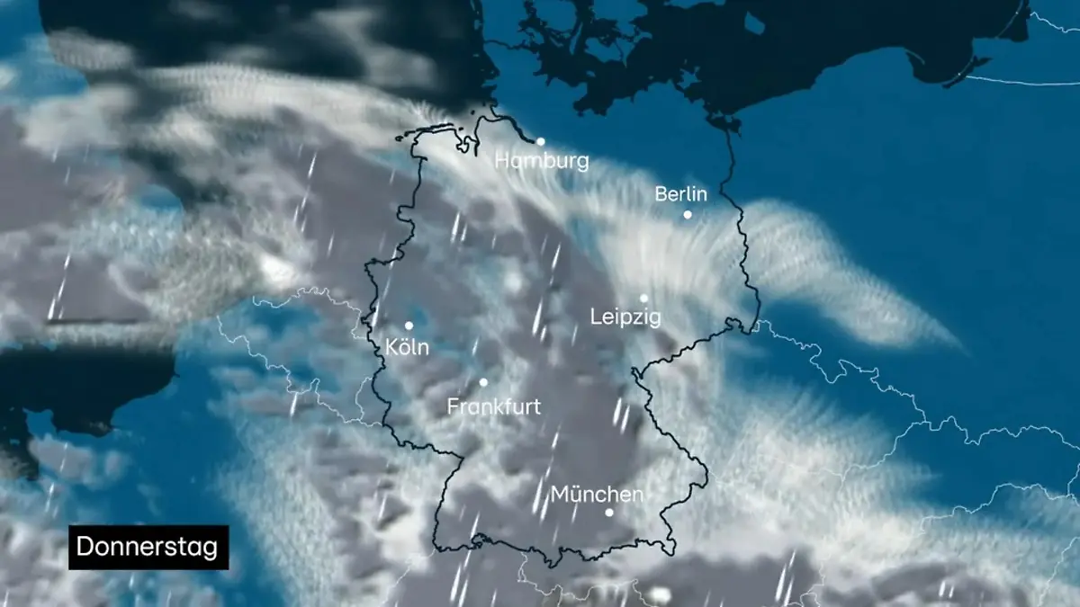 Unwetter-Gefahr Deutschland: Gewitter, Starkregen, Hagel, Sturmböen läuten Pfingsten ein