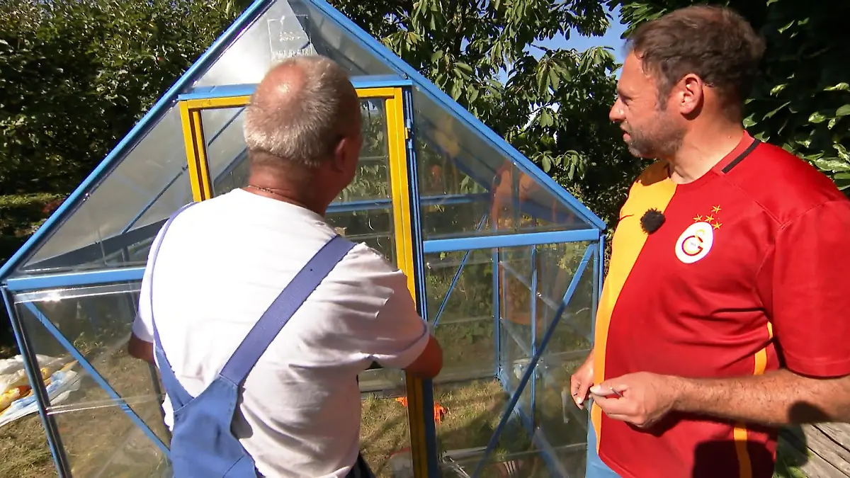 Es wird bunt: Noch mehr Farbe für das Gewächshaus