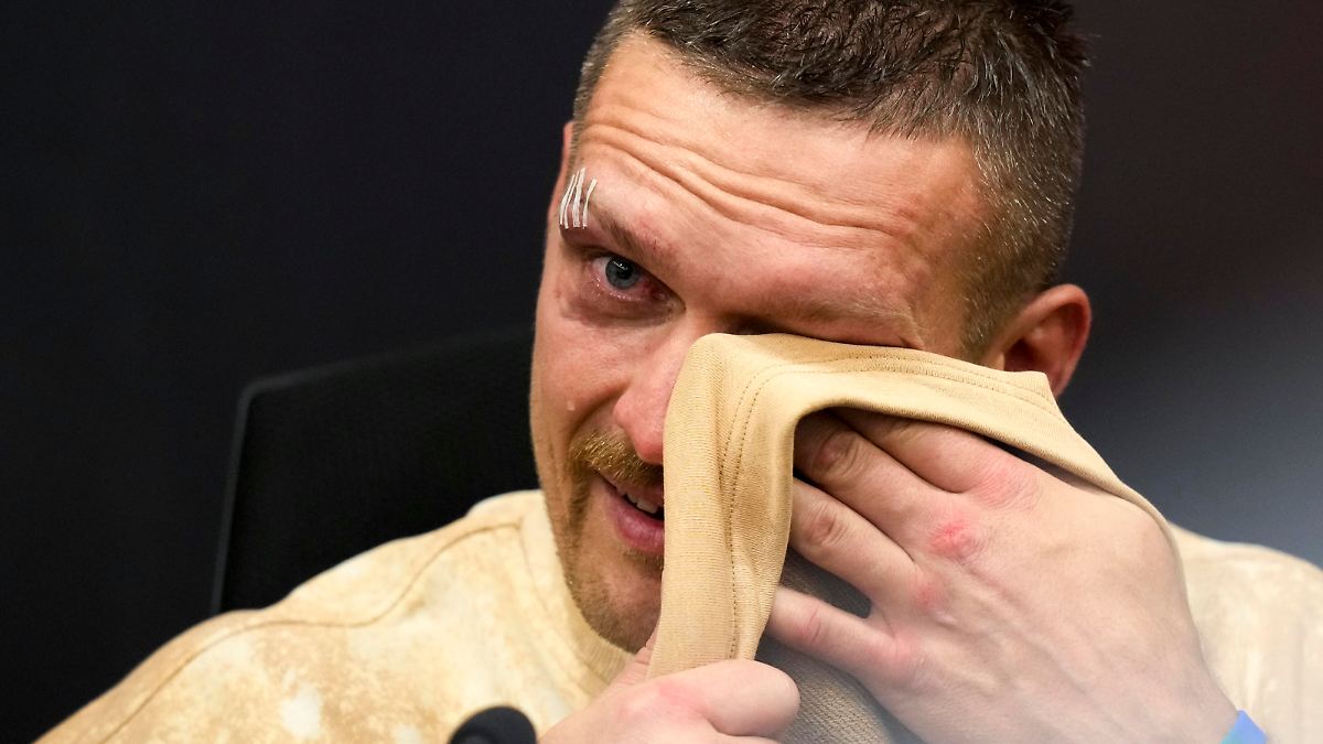 Kampf gegen Tyson Fury: Alexander Usyk siegt für seinen toten Papa