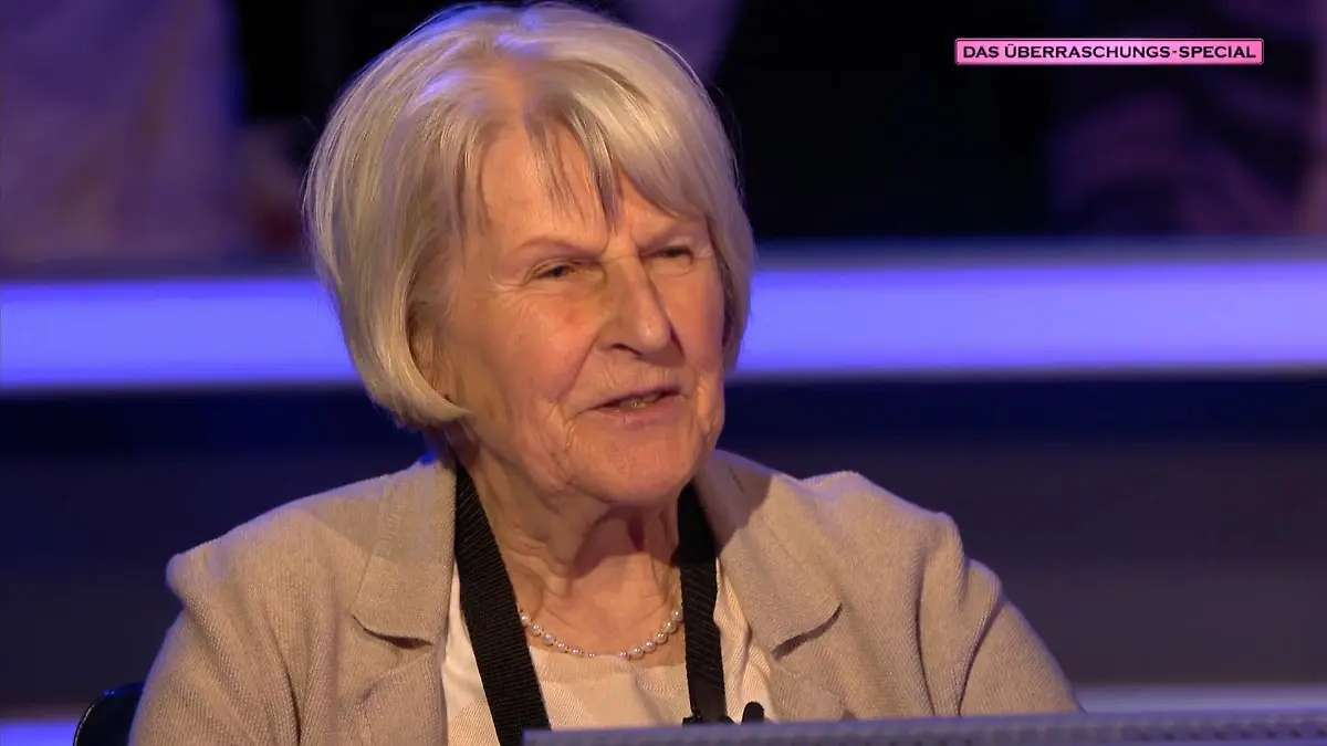 „Wer wird Millionär?“-Kandidatin Helga (80) will sich mit dem Gewinn ...