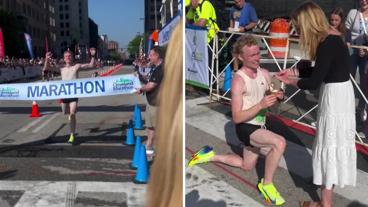 Kann es noch emotionaler werden? Läufer beendet Marathon – und macht DAS