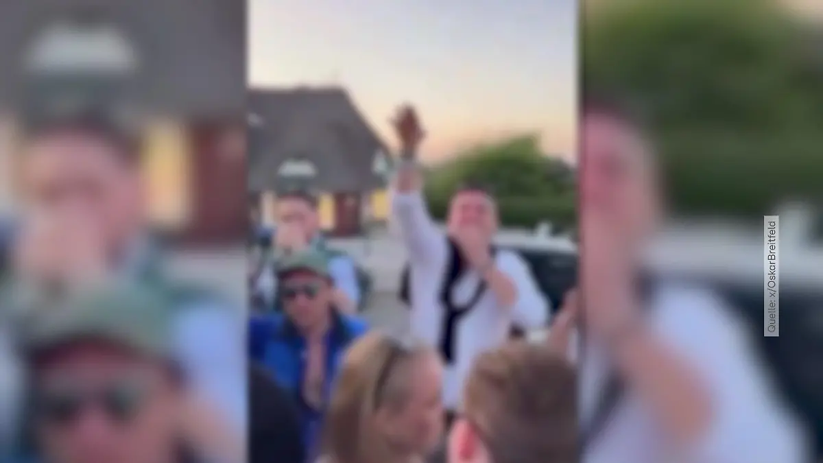 Sylt: Video zeigt, wie junge Urlauber Nazi-Parolen in Nobelclub „Pony ...