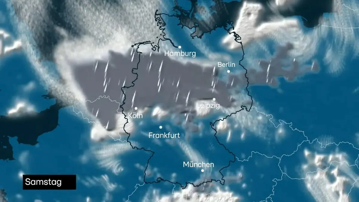 Unwetter gehen weiter: Gewitter, Starkregen, Hagel, Sturmböen