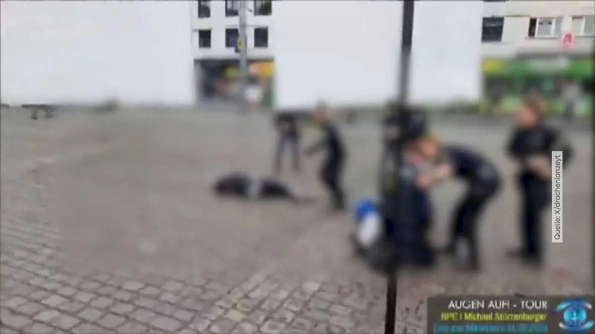 Messerangriff in Mannheim: Islamkritiker Michael Stürzenberger verletzt - Polizist in Lebensgefahr