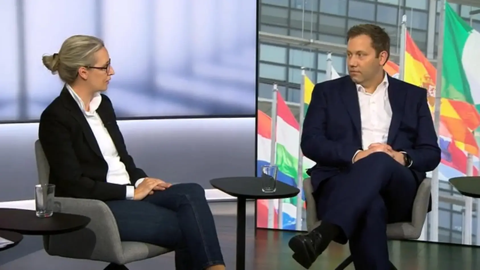 Großer Wahltalk bei ntv: Beim Nazi-Vergleich knallt's! Klingbeil und ...