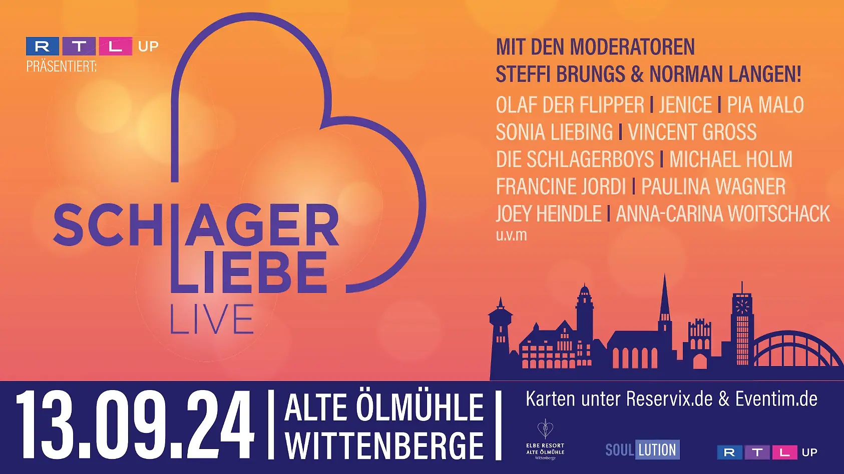 RTL Up präsentiert eigenes Schlager-Event! Jetzt kommt die „Schlagerliebe LIVE“