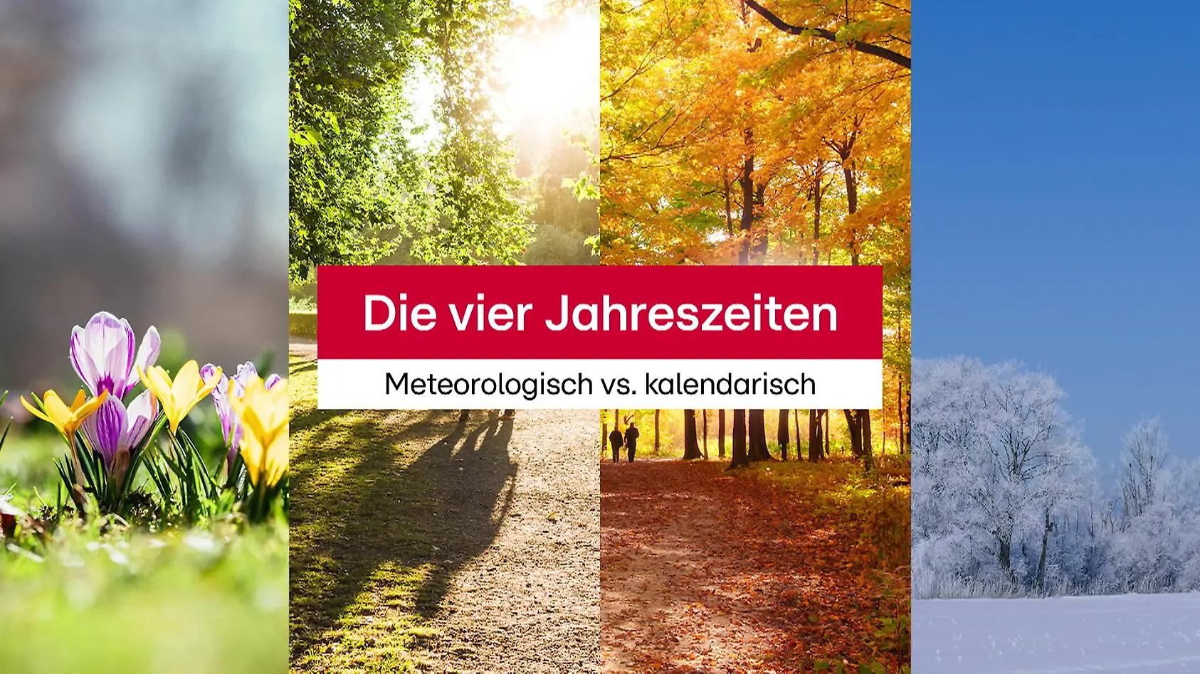 Start der Jahreszeiten erklärt: Unterschied klimatologischer und ...