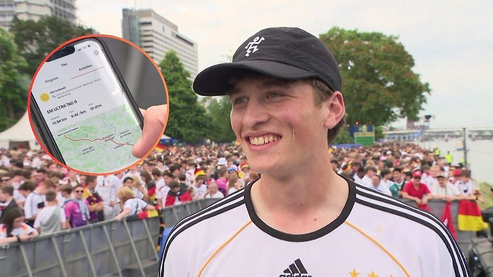 Kim Gottwald joggt zu JEDEM EM-Spiel der deutschen Nationalmannschaft