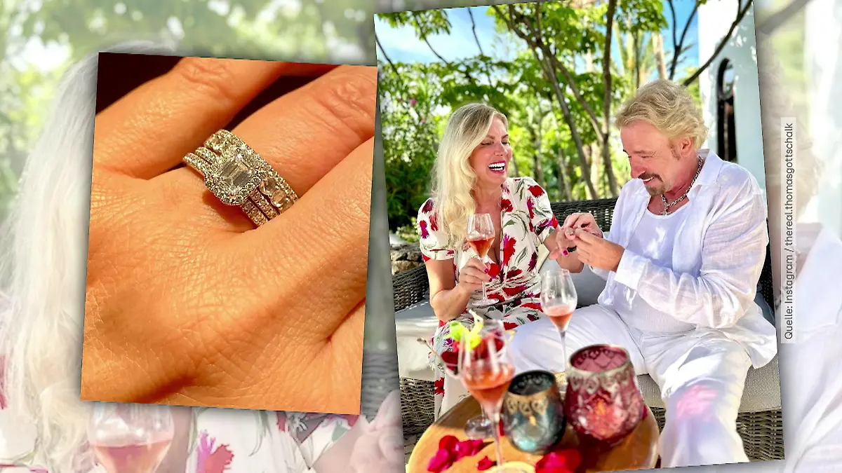 Thomas Gottschalk und Karina Mroß: Barfuß-Hochzeit im kleinsten Kreis