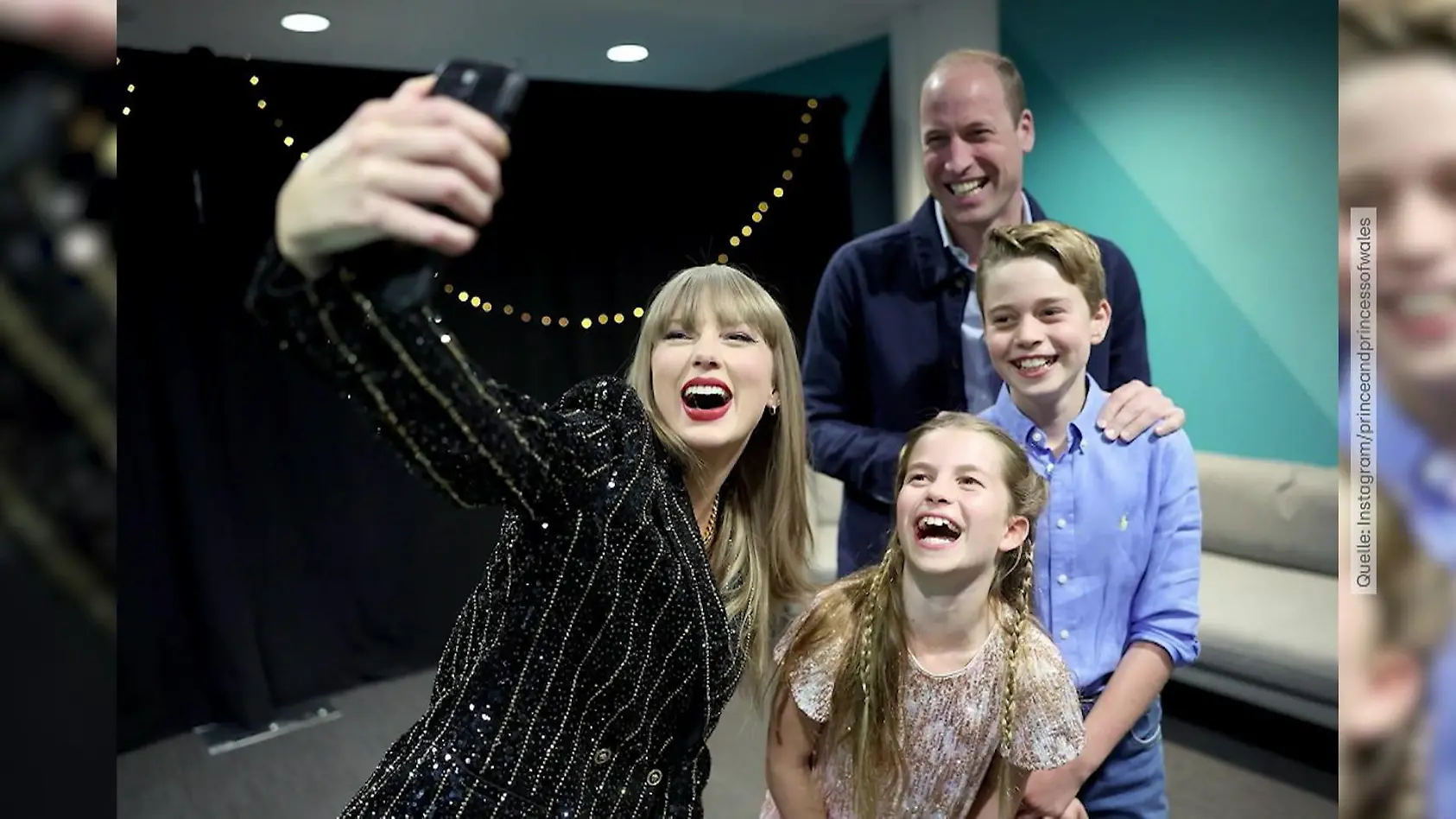 Die Anzahl steigt stetig: Taylor Swift verhilft Royals zum Follower-Boom