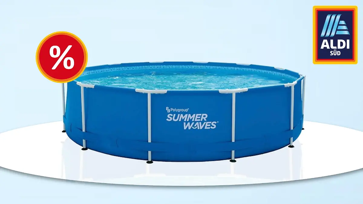 Swimmingpool bei Aldi: Was kann der Deal vom Discounter?
