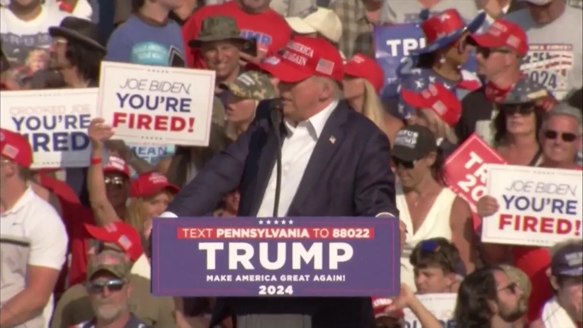 Video zeigt den Moment der Schüsse auf Donald Trump