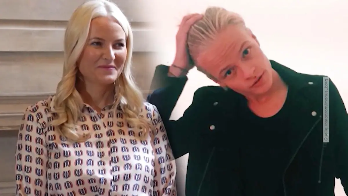 Prinzessin Mette-Marit zeigt sich zum ersten Mal nach der Verhaftung ...