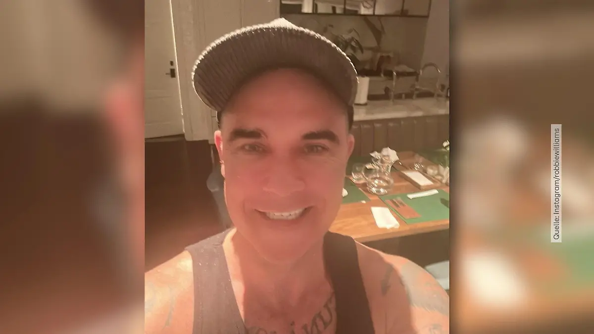 Hingucker!: Robbie Williams hat neue Zähne