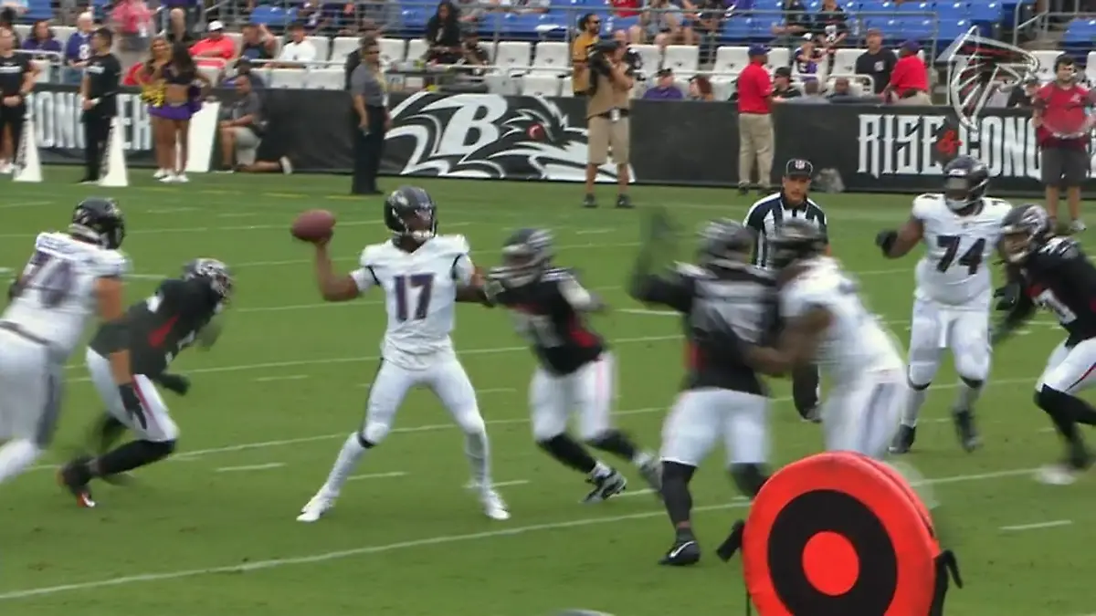 NFL-Preseason: Baltimore Ravens punkten gegen glücklose Atlanta Ravens