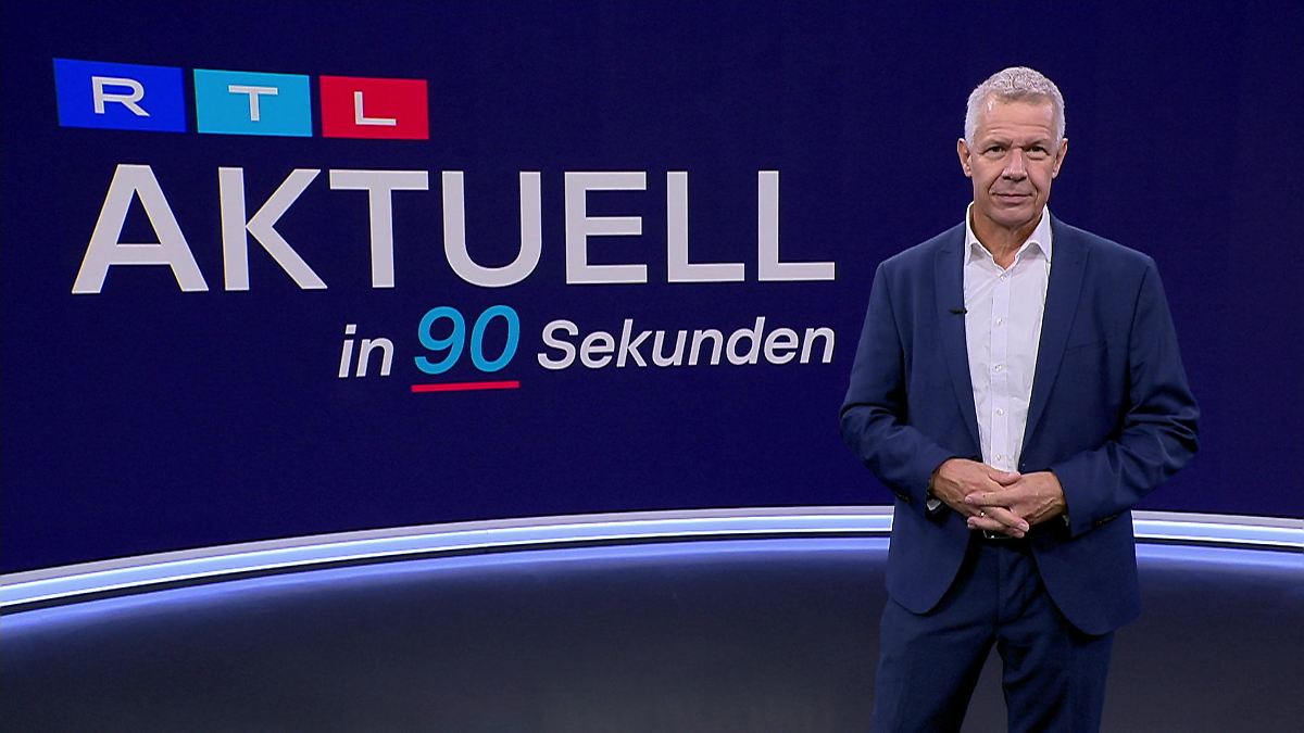 Ab heute exklusiv auf RTL+ : RTL Aktuell in 90 Sekunden