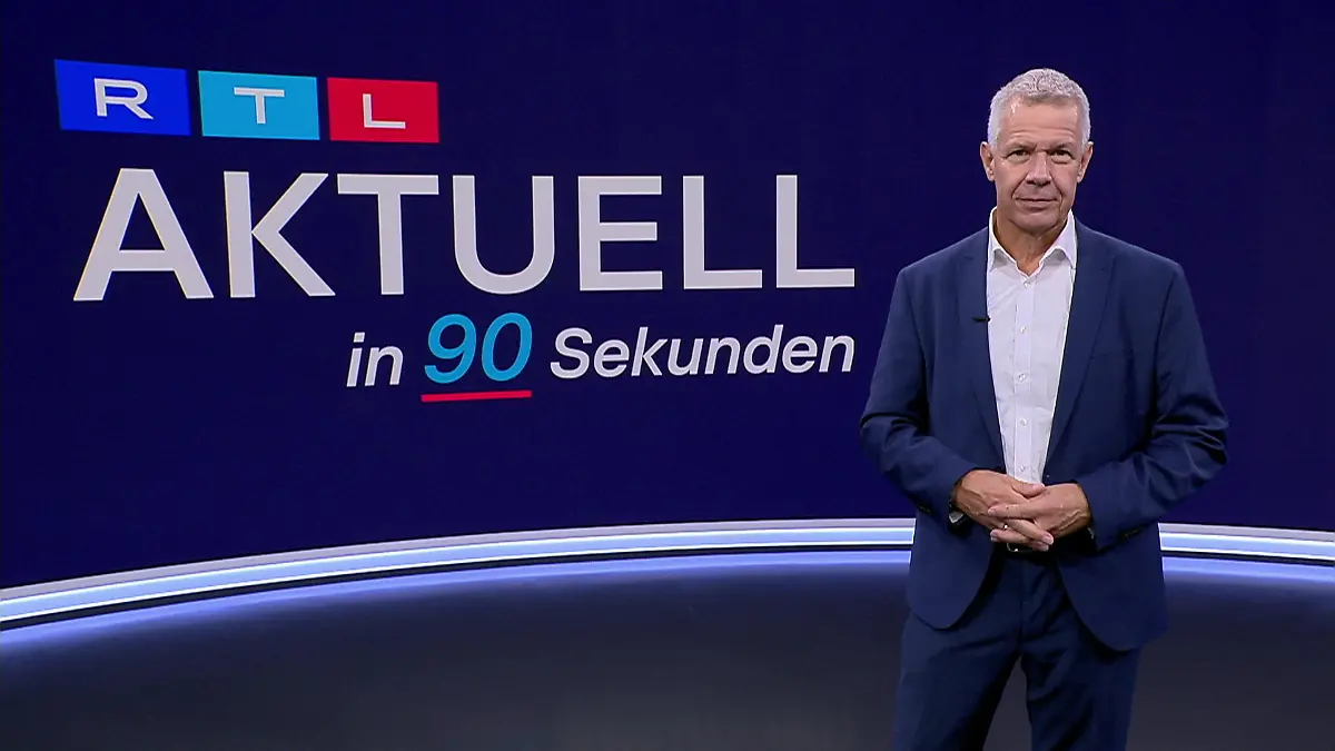 Ab heute exklusiv auf RTL+ : RTL Aktuell in 90 Sekunden