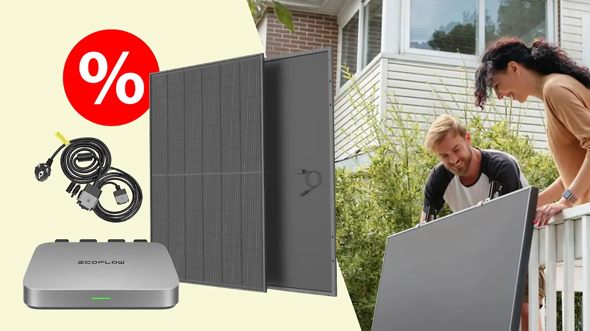 Lidl-Balkonkraftwerk für 349 Euro: Discounter-Modul im Check