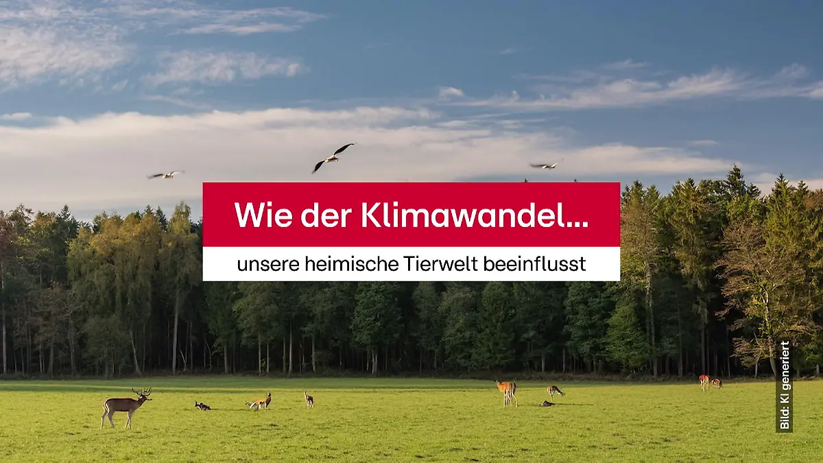 Tiere und der Klimawandel: Vor- und Nachteile für die heimische Tierwelt
