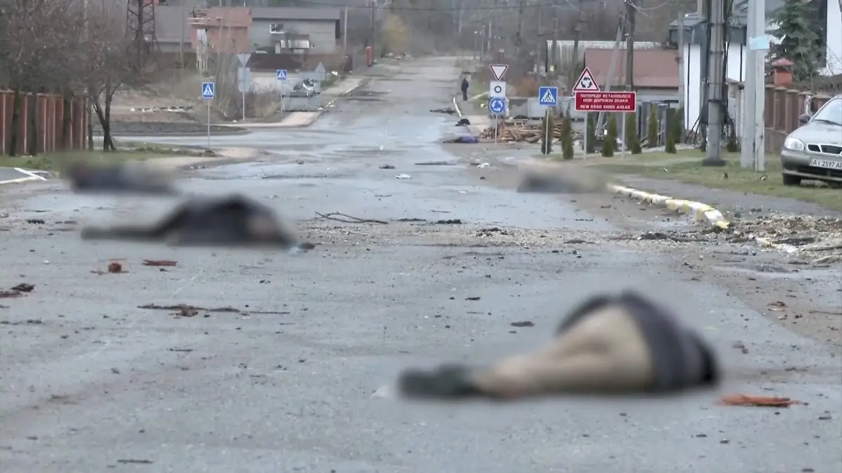 Grausame Morde von Butscha: Journalisten finden Beweise für Anwesenheit ...