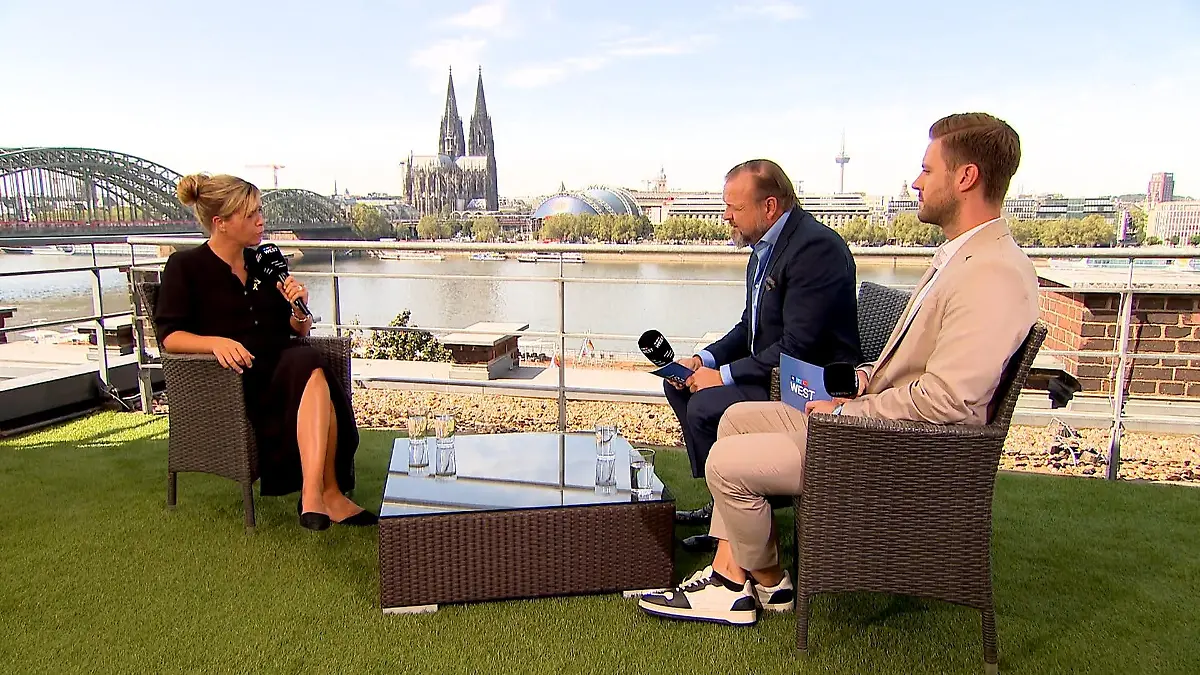 RTL WEST Sommerplausch: Mona Neubaur (Grüne) im Interview – Gespräch ...