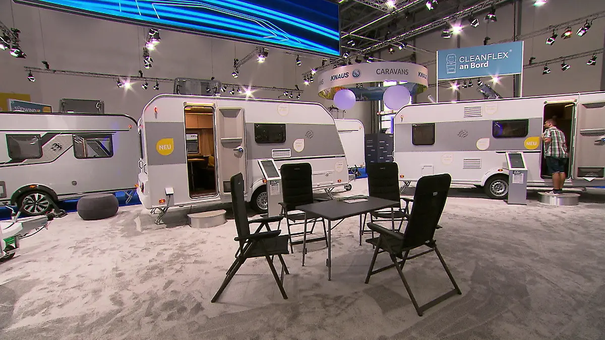 „Caravan Salon“: Camping-Messe Düsseldorf startet