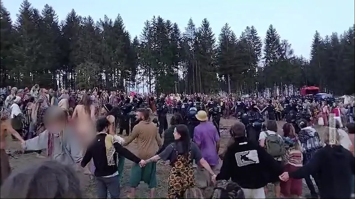 Illegales Camp im Harz: Nackt-Hippies hinterlassen tonnenweise Fäkalien ...