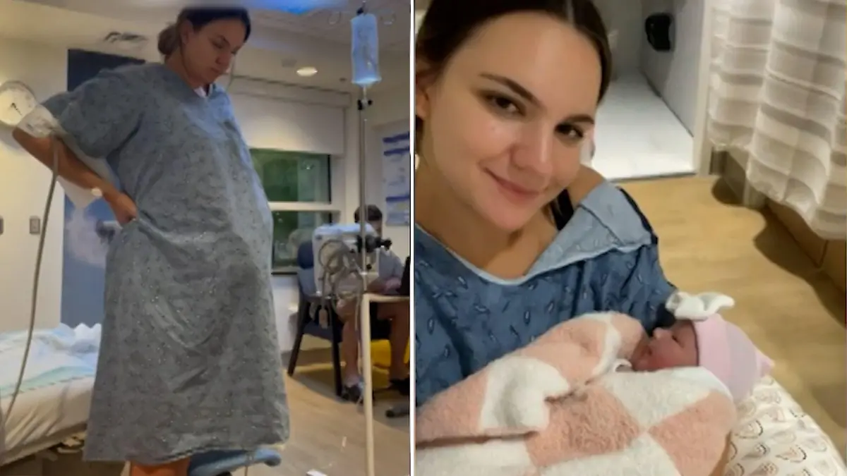 Muttermund war schon geöffnet! Frau geht arbeiten und gebärt Kind am ...