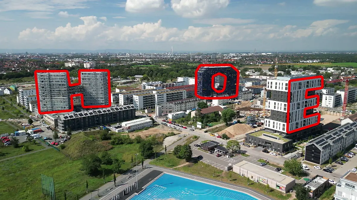 Franklin-Siedlung in Mannheim: „HOME” sollte es heißen - doch jetzt lacht ganz Deutschland