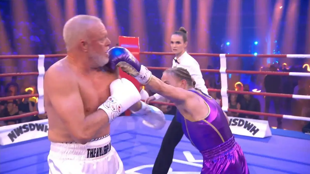 Stefan Raab gegen Regina Halmich: Boxkampf verpasst? Jetzt auf RTL+ in ...