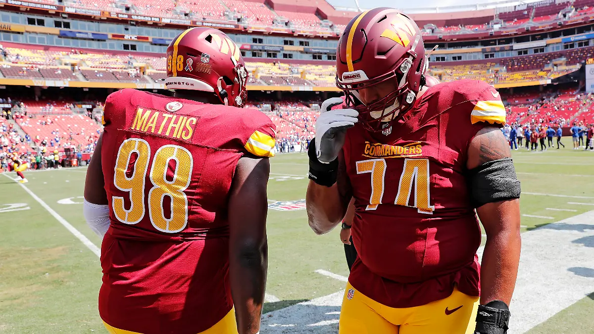 NFL: Brandon Coleman und die Washington Commanders schlagen die New ...