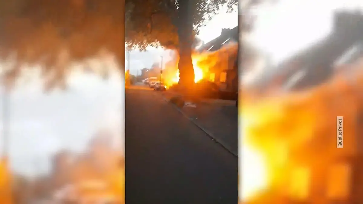 Dortmund: Brand und Explosion in Mehrfamilienhaus - drei Verletzte