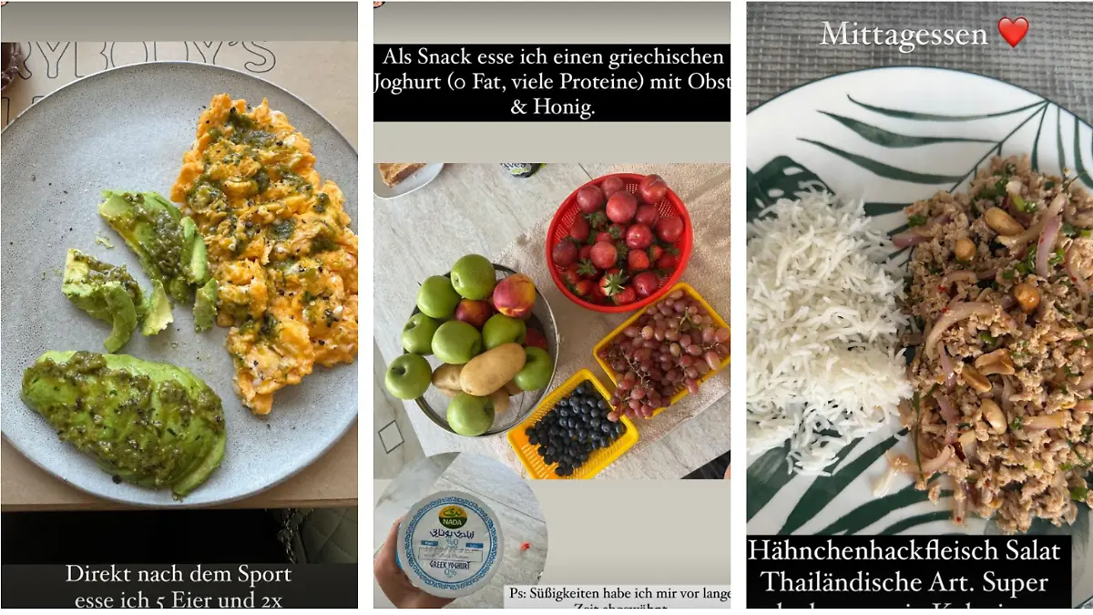 Anna-Maria Ferchichi verrät, was sie an einem Tag isst