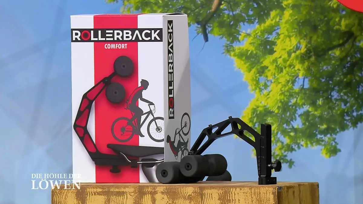 ROLLERBACK: Eine innovative Rückenstütze für ergonomisches Radfahren