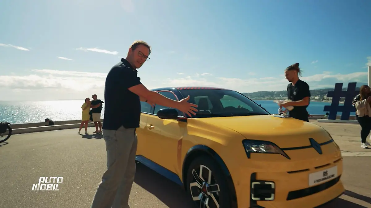 Testfahrt in Traumlocation: Der neue Renault R5 E-Tech