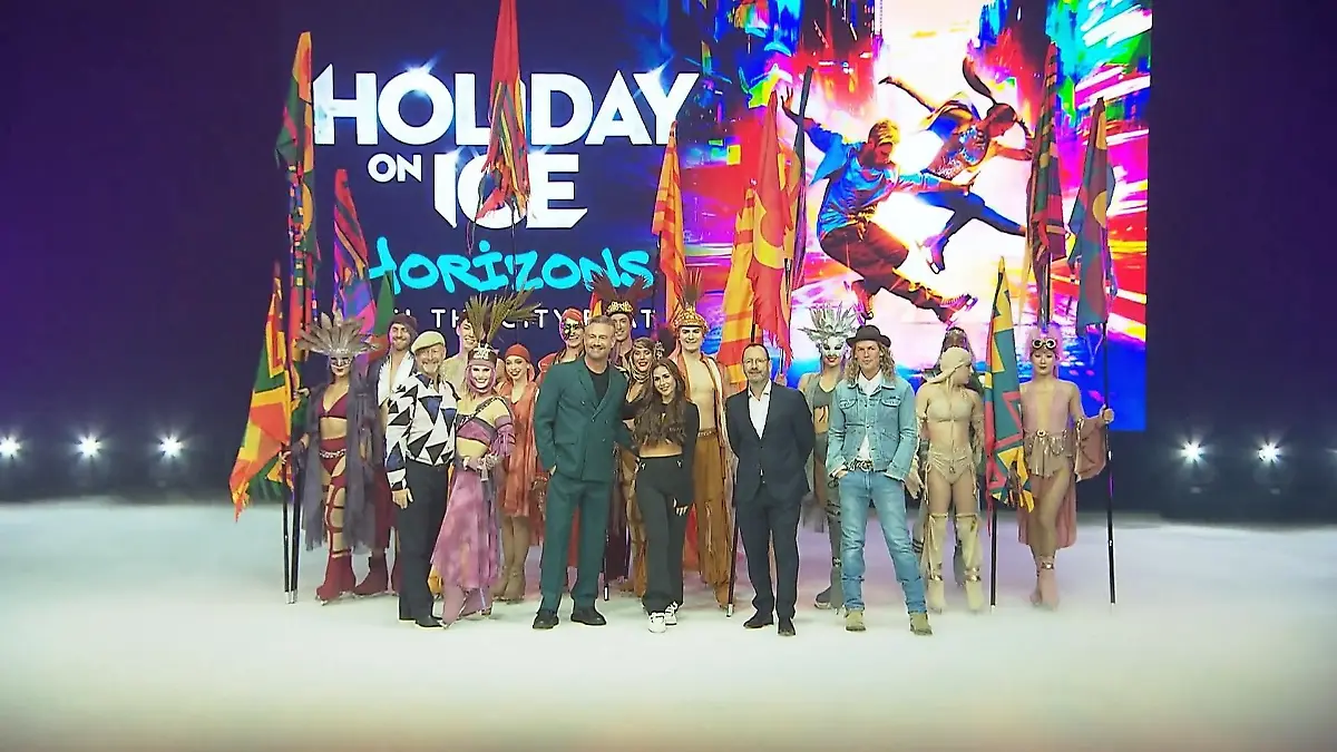 "Holiday on Ice": Neue Eiskunst-Show mit Sarah Engels und Sasha