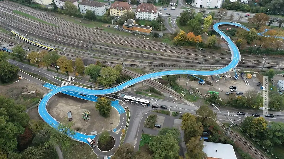 Kostenpunkt: 16 Millionen Euro: Diese Fahrradbrücke wird im Winter ...